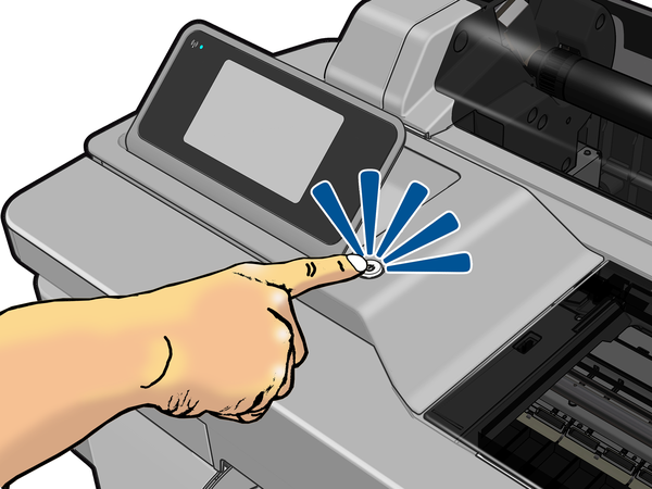 Turn the printer on and off | HP® Customer Support