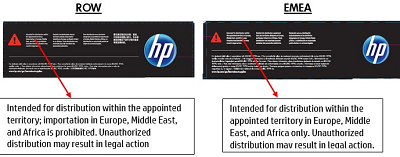 HP Color LaserJet Pro M452, MFP 377, MFP M477 - Control panel message ...