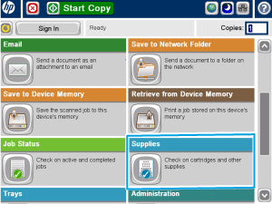 HP LaserJet Enterprise MFP M630 - Control Panel Message Document (CPMD ...