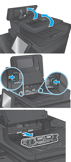 HP Color LaserJet Enterprise, Managed M651, MFP M680 - Control Panel ...