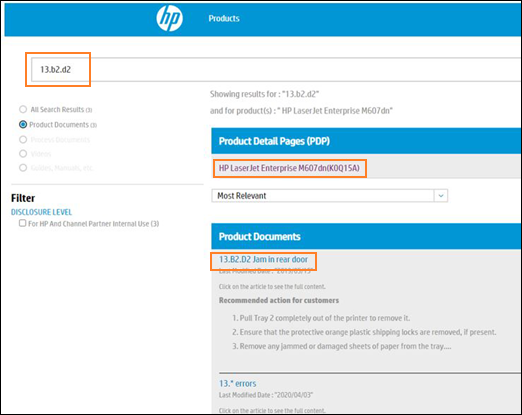 HP Color LaserJet Enterprise, Managed M651, MFP M680 - Control Panel ...