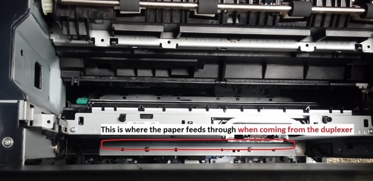 HP LaserJet Enterprise, Managed MFP M725 - Control Panel Message ...