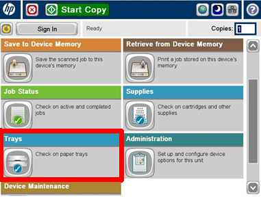 Load Tray 3: [Type], [Size] To use another tray, press “OK” -or- Load ...