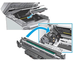 Replace the imaging drum on an HP LaserJet Pro MFP M130-M132, M227 ...