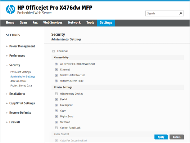 The use of memory devices has been disabled. Contact your network administrator or the person ...