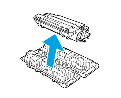 HP LaserJet Managed MFP E42540 - Replace the toner cartridge | HP® Support