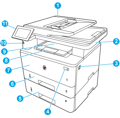 Multifonction HP LaserJet Enterprise M430, M431, multifonction HP ...