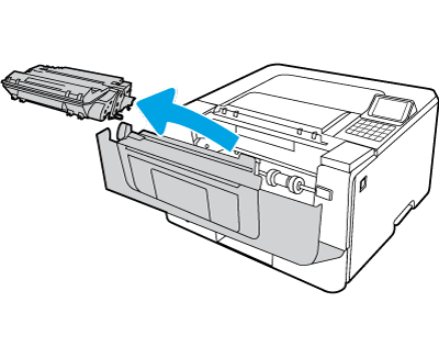 HP LaserJet Enterprise M406, M407 - Replace the toner cartridge | HP ...