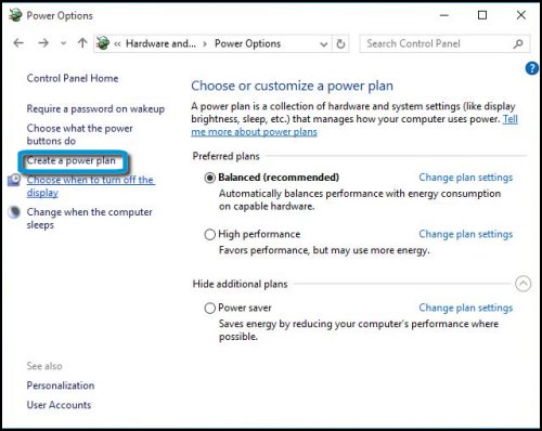 HP PCs - Managing power options (Windows 10) | HP® Support