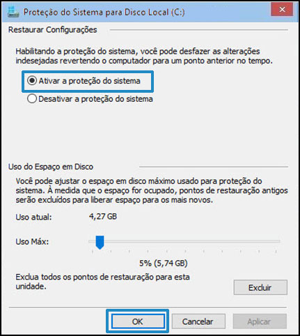 Computadores HP - Usar a restauração do sistema Microsoft | Suporte HP®