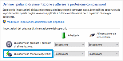 PC HP - Gestione delle opzioni di alimentazione (Windows 10 ...
