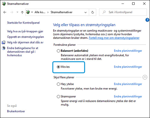 HP-maskiner – Administrasjon av strømalternativer (Windows 10) | HP ...