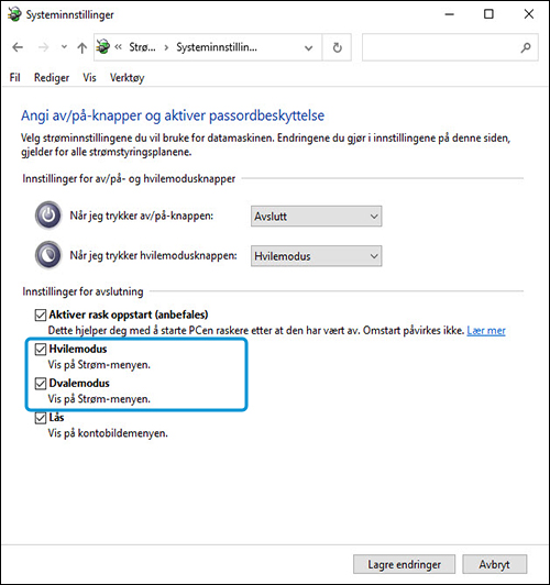 HP-maskiner – Administrasjon av strømalternativer (Windows 10) | HP ...