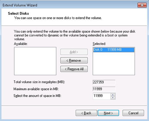 HP PCs - Size of disk drive does not match specifications in Windows 10 ...