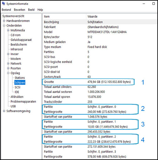 HP pc's - Formaat van het schijfstation komt niet overeen met de ...