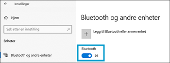 HP-PC-er – Koble til en Bluetooth-enhet (Windows) | HP® Brukerstøtte