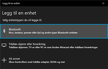 HP-PC-er – Koble til en Bluetooth-enhet (Windows) | HP® Brukerstøtte