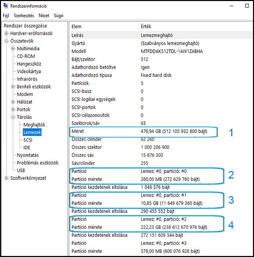 HP számítógépek – A lemezmeghajtó mérete nem felel meg a Windows 10 ...
