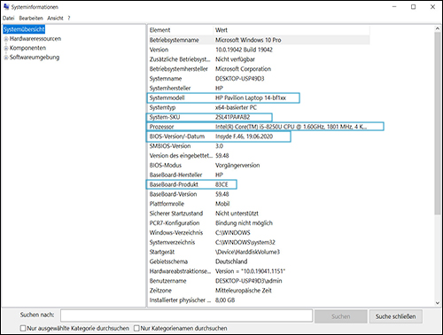 HP Business-Desktops – Aktualisierung des BIOS (Basic Input/Output ...