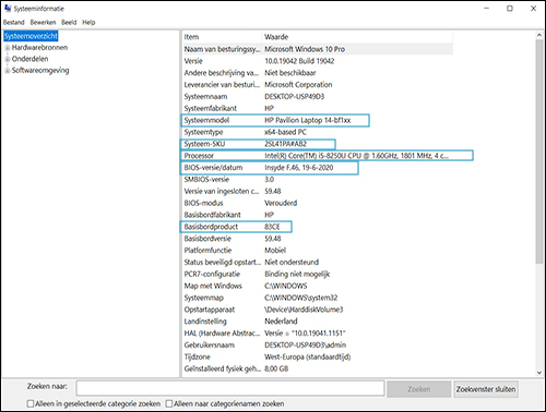 HP Business desktop-pc's - BIOS (Basic Input Output System) bijwerken ...