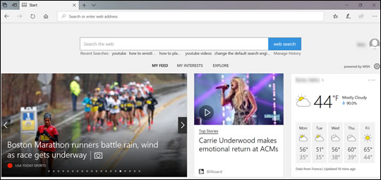 HP PC - Microsoft Edge 브라우저 사용(Windows 10) | HP® 고객 지원