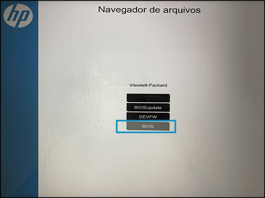 Computadores domésticos HP - Atualização do BIOS (Basic Input Output ...
