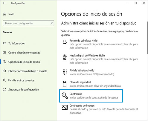 Equipos HP - Administrar cuentas de usuario e inicios de sesión en ...