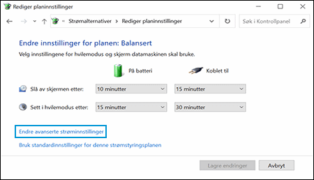 HP bærbare PC-er - Forbedret batteriytelse (Windows) | HP® Brukerstøtte