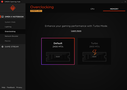 คอมพิวเตอร์ส่วนบุคคลของ HP - HP OMEN Gaming Hub | ฝ่ายสนับสนุนลูกค้า HP®