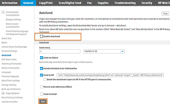 HP Enterprise, HP Managed - Enable Data collection | HP® Customer Support
