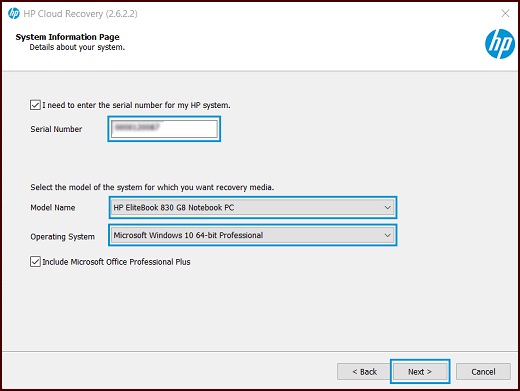 HP Business PCs - Using the HP Cloud Recovery tool in Windows 10 | HP ...