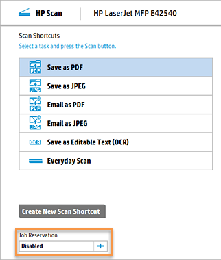 HP LaserJet MFP M430, M431, M480, E42540, E47528 - Scan from the ...