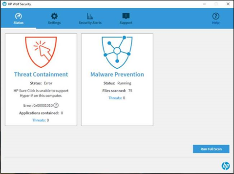 Ordinateurs professionnels HP - Erreur de HP Wolf Security : HP Sure ...