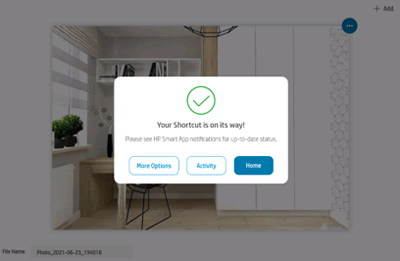 HP printers - Use HP Smart app Shortcuts | HP® Customer Support