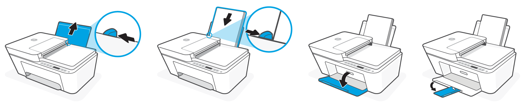 Set up the HP DeskJet Plus 4100 series or HP DeskJet 4100e series with ...