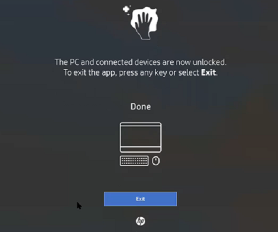 HP Business PCs - Using HP Easy Clean | HP® Support