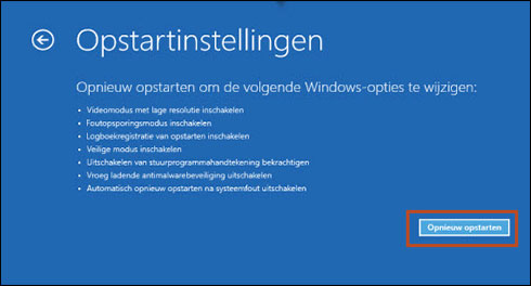 HP pc's - Veilige modus van Windows (Windows 10) | undefined
