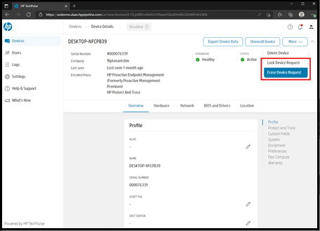 HP Business PCs - HP Wolf Protect and Trace FAQ | HP® Customer Support