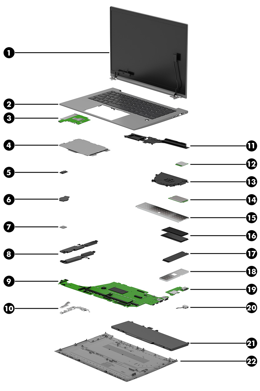 Illustrated parts catalog | HP® Support