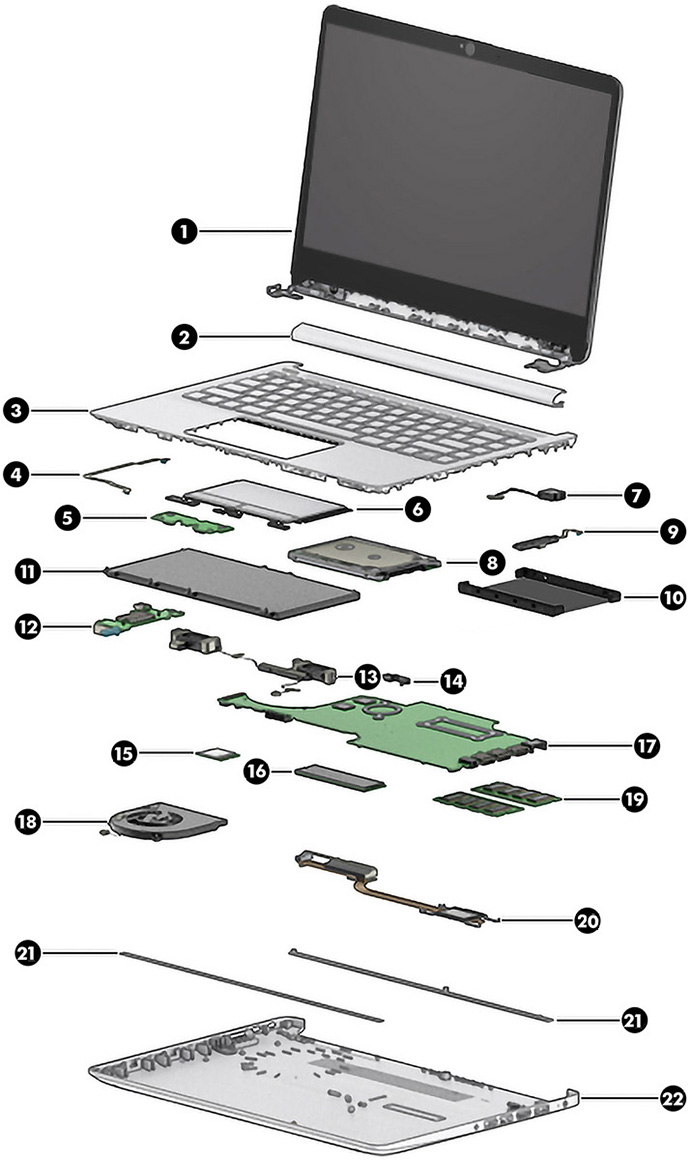 Illustrated parts catalog | Assistance HP®