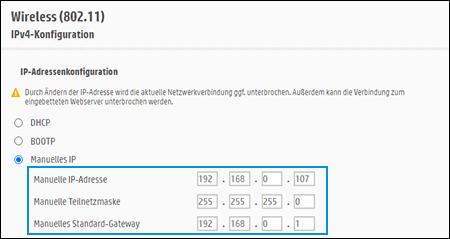 Verwenden des Embedded Web Server (EWS) des HP Druckers | HP® Kundensupport