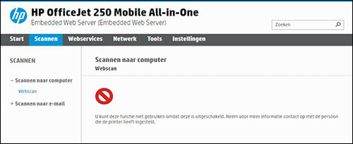 Gebruik de HP printer Embedded Web Server (EWS) | HP® Klantondersteuning