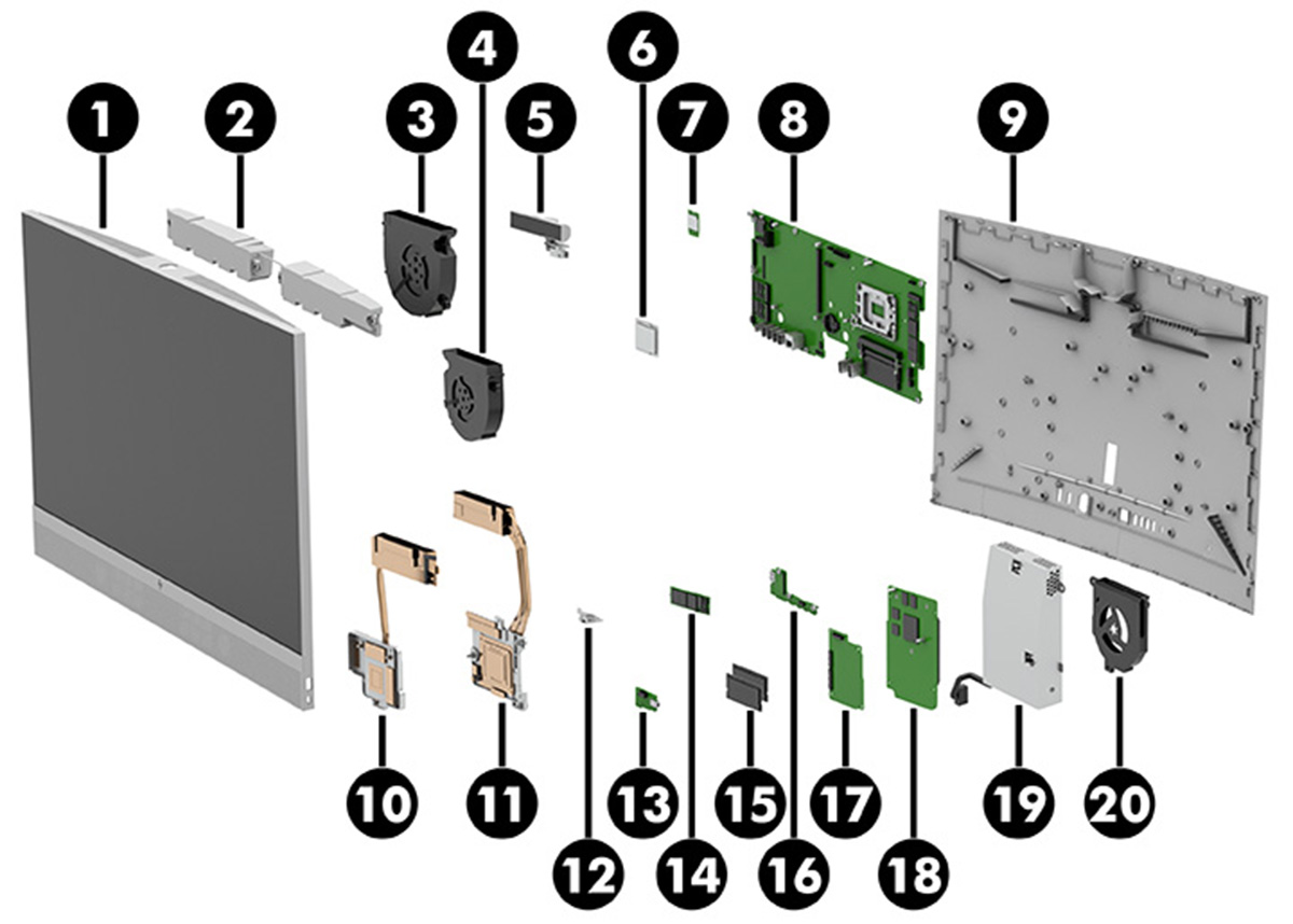 Illustrated parts catalog | HP® Customer Support
