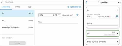 Inviare fax dall’app HP Smart | Assistenza clienti HP®
