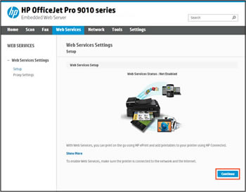HP printers - Cannot connect to Web Services | HP® Customer Support