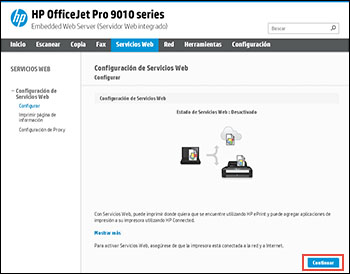 Impresoras HP: No se puede conectar a los Servicios web | Soporte al ...