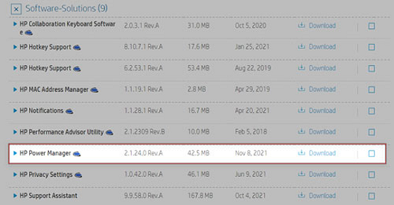 HP Business Notebook PCs - HP Power Manager | HP® Customer Support