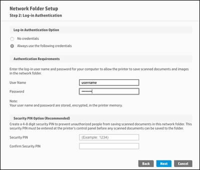 HP OfficeJet Pro 9010, 9020 printers - Set up and use a Scan to Network ...