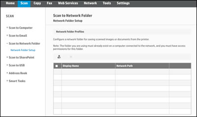 HP OfficeJet Pro 9010, 9020 printers - Set up and use a Scan to Network ...