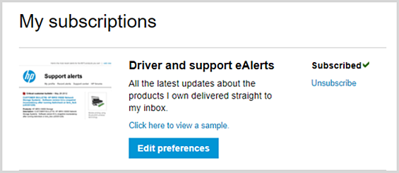 HP LaserJet Enterprise, HP PageWide Enterprise - Set up a subscription ...